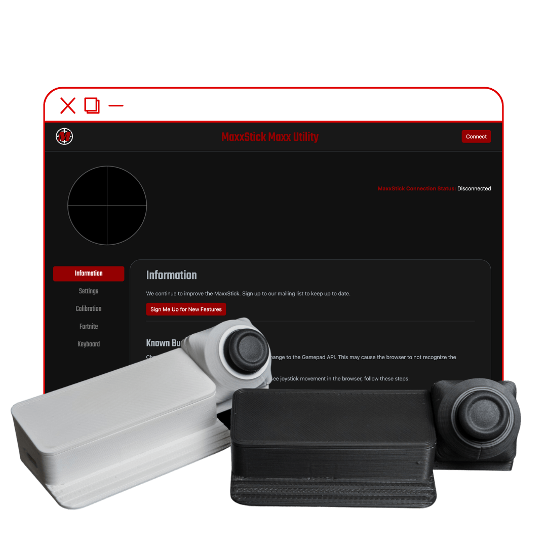 Most Advanced 360° Keyboard Joystick: MaxxStick S3 & R3 Pro